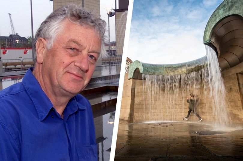 Artist who designed Derby's waterfall wants to see it switched back on