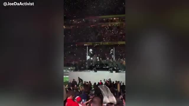 Watch: Kendrick Lamar’s Super Bowl halftime show interrupted by ...