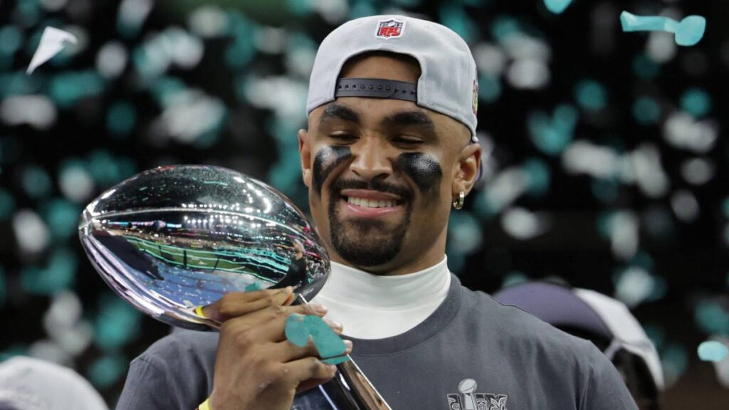 ¡MVP! Jalen Hurts, jugador más valioso del Super Bowl LIX