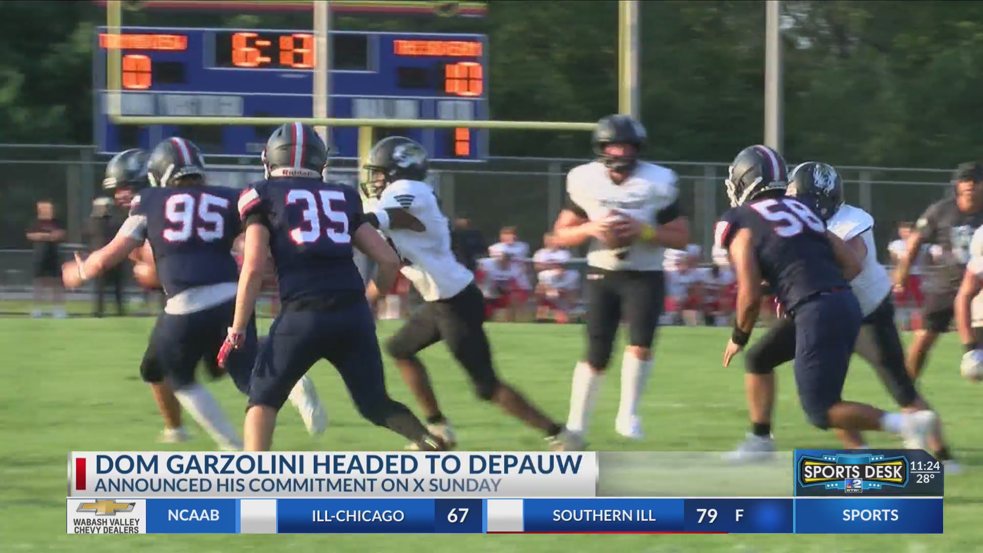 Dom Garzolini commits to DePauw