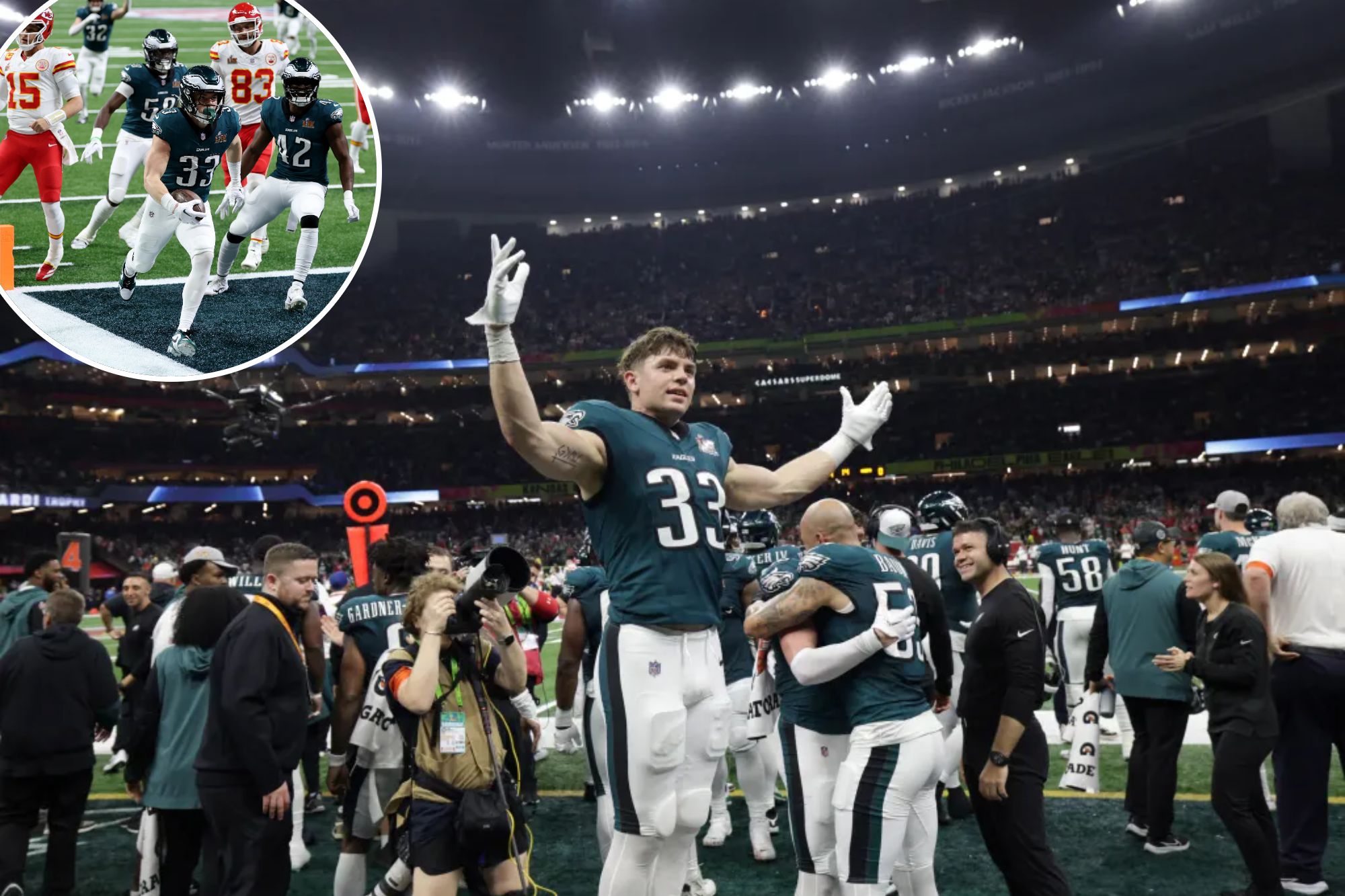 Eagles’ Cooper DeJean will forever be remembered for Super Bowl 2025 ...
