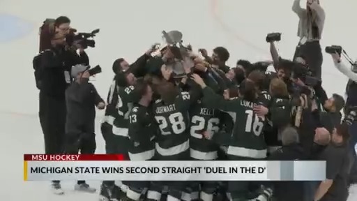 Michigan State hockey wins second straight Duel in the D
