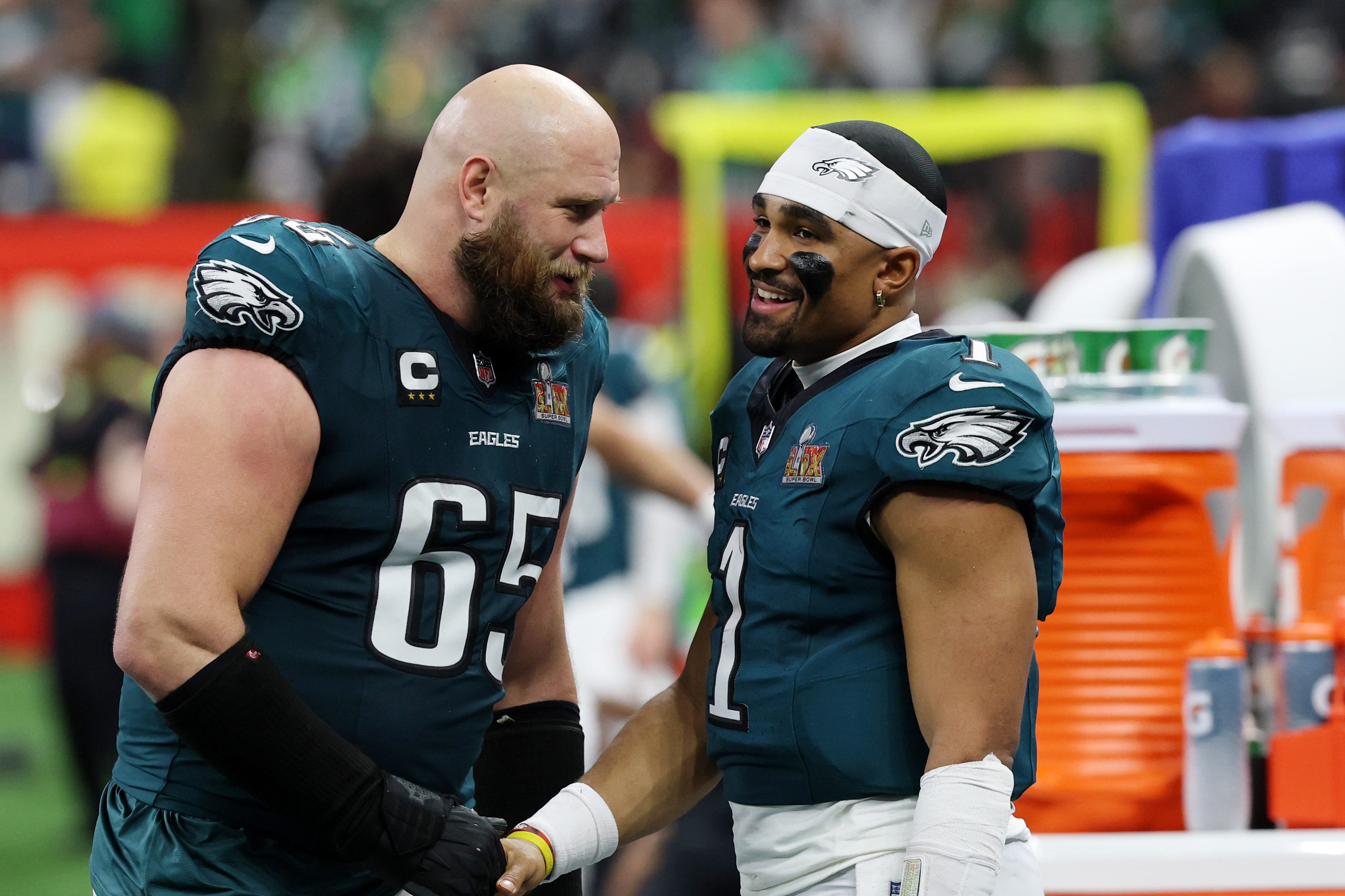 Former Sooner great Lane Johnson earns second Super Bowl title
