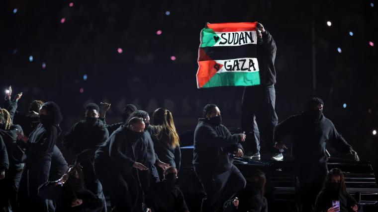 Super Bowl pro-Palestine protest video: NFL bans performer who crashed ...