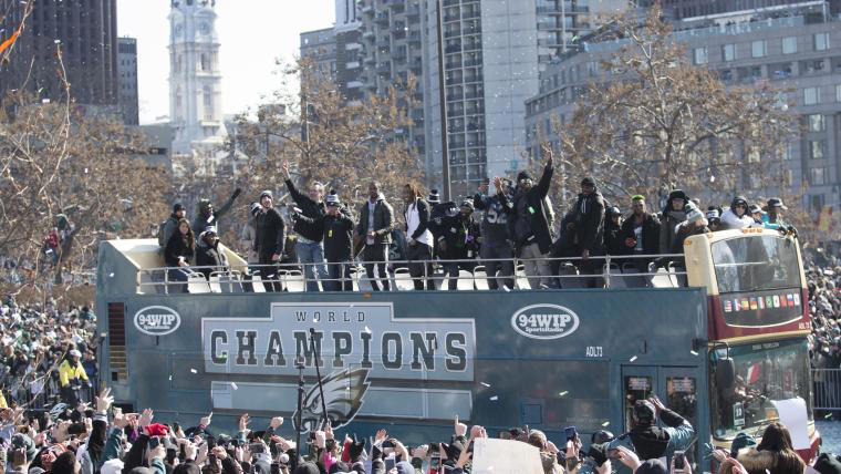 Eagles Super Bowl parade 2025 time, route and how to watch Philadelphia ...