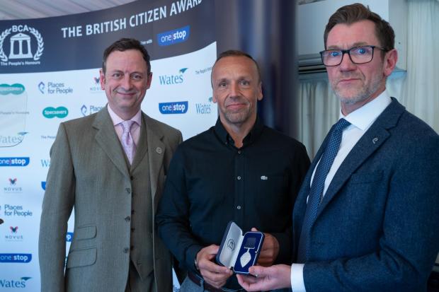 Prestigious award given to Swindon man after ‘severe mental health crisis’