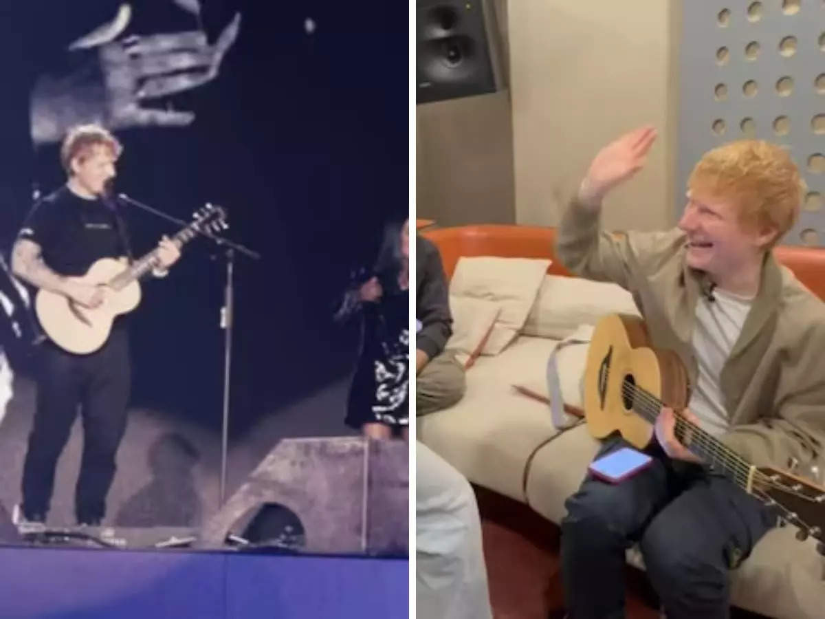 Ed Sheeran wows Telugu fans with a powerful rendition of Jr NTR's hit ...