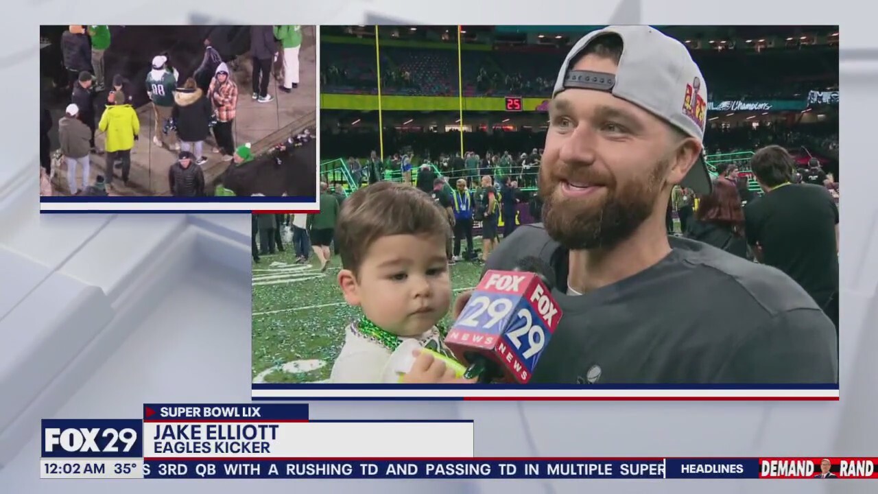 Super Bowl LII holdover Jake Elliott talks Super Bowl LIX win