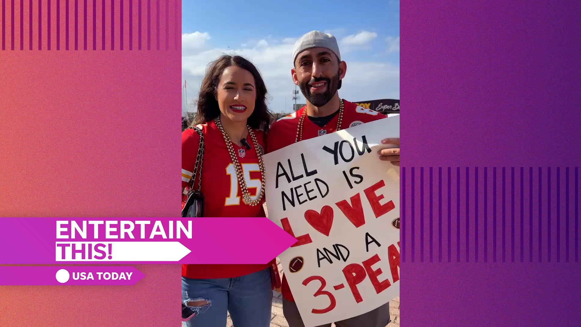 Super Bowl 2025: Chiefs, Eagles fans talk Taylor Swift outside of ...