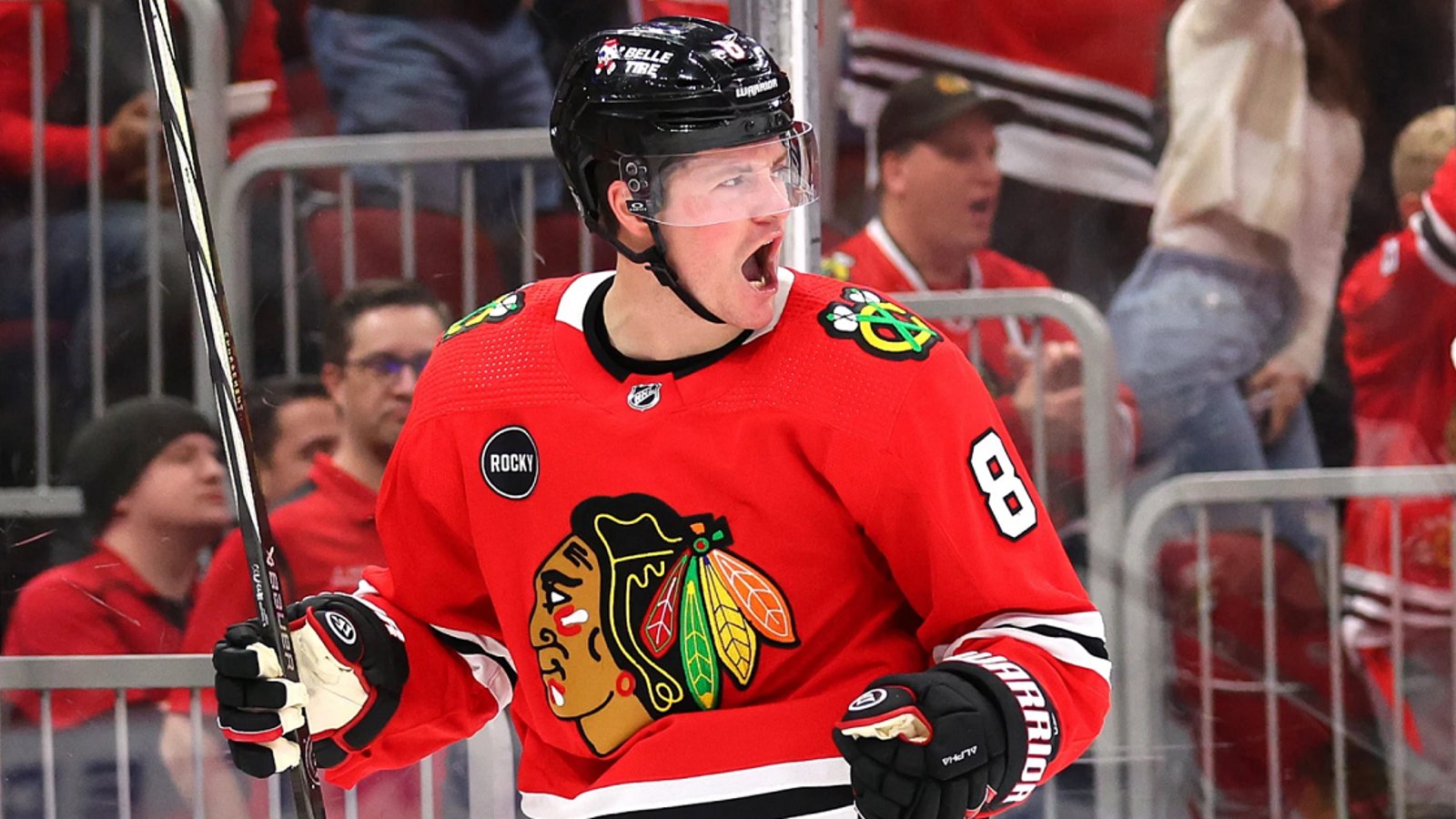 Scouts from 16 NHL teams spotted at a single game.