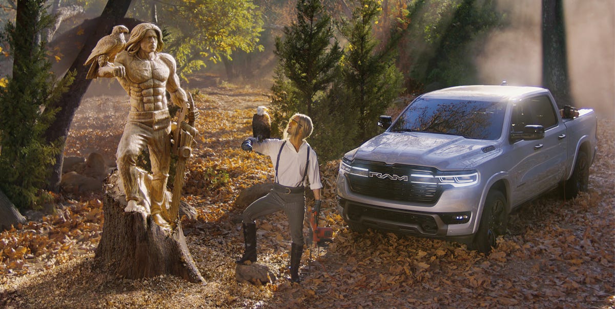Ram's New Plug-in-Hybrid Truck Stars with Glen Powell in Super Bowl Ad