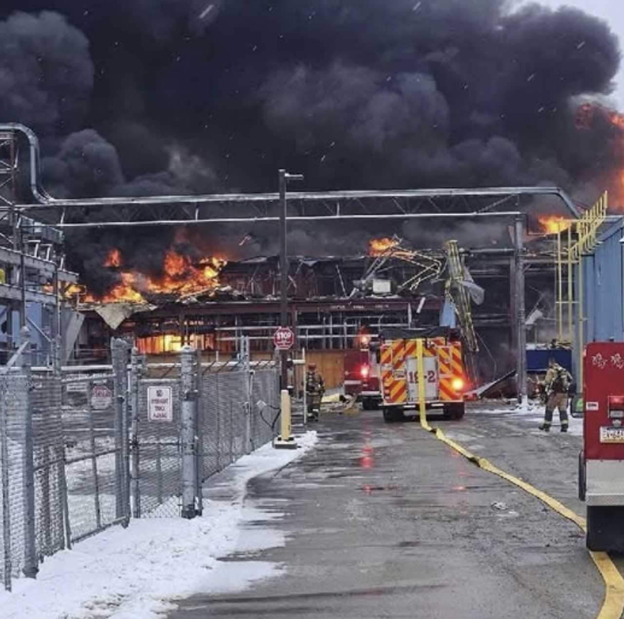 Massive Explosion, Fire Injures 13 —Including 6 Firefighters — At ...