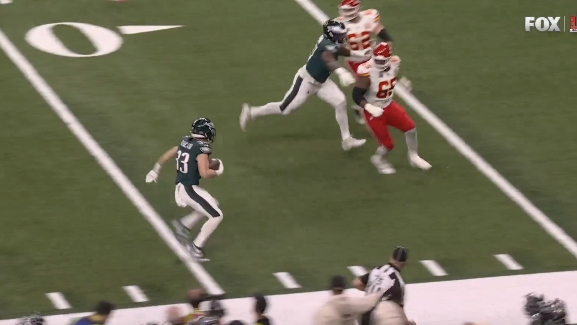 Cooper DeJean’s pick-6 of Patrick Mahomes in the Super Bowl was the ...