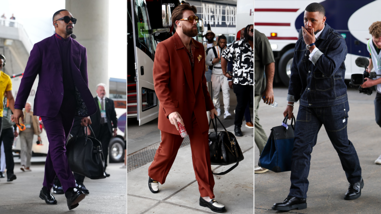 Super Bowl 59 Pre-game outfit tracker: What Patrick Mahomes, Jalen ...