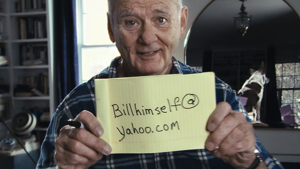Yahoo’s Super Bowl Ad Features Bill Murray’s Real Email Address – And It Actually Works