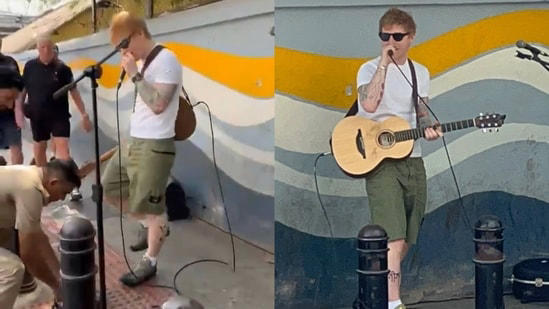 Ed Sheeran stopped from busking on Bengaluru street. Top cop explains why