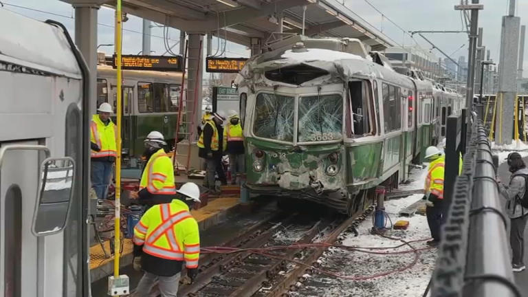 MBTA commuter train service to Middleborough affected after train hits ...
