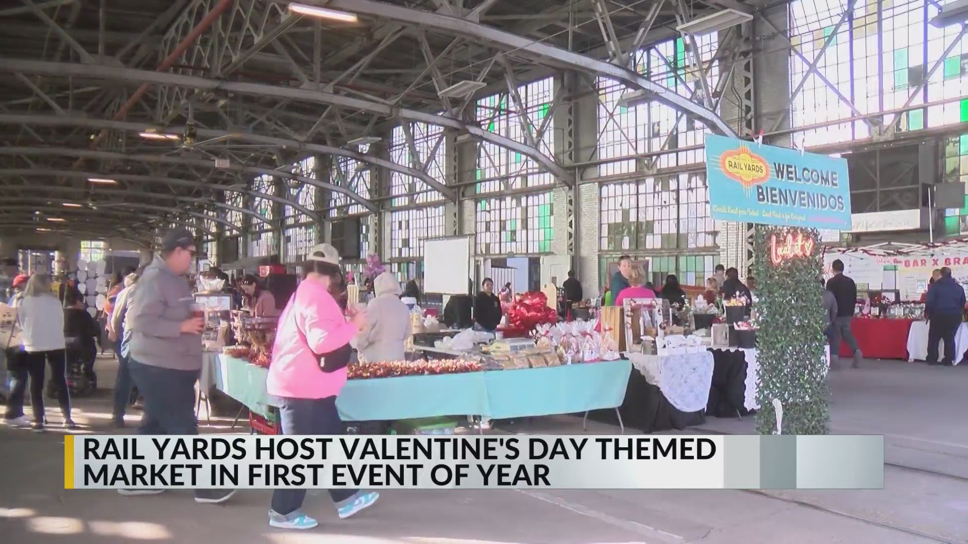 Valentine Market celebrating love at Rail Yards