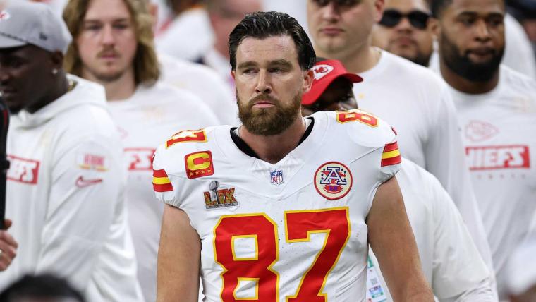 Travis Kelce stats today: Updated receiving yards, TDs for Chiefs star ...