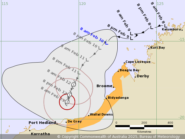 Tropical cyclone to form near Australia this week