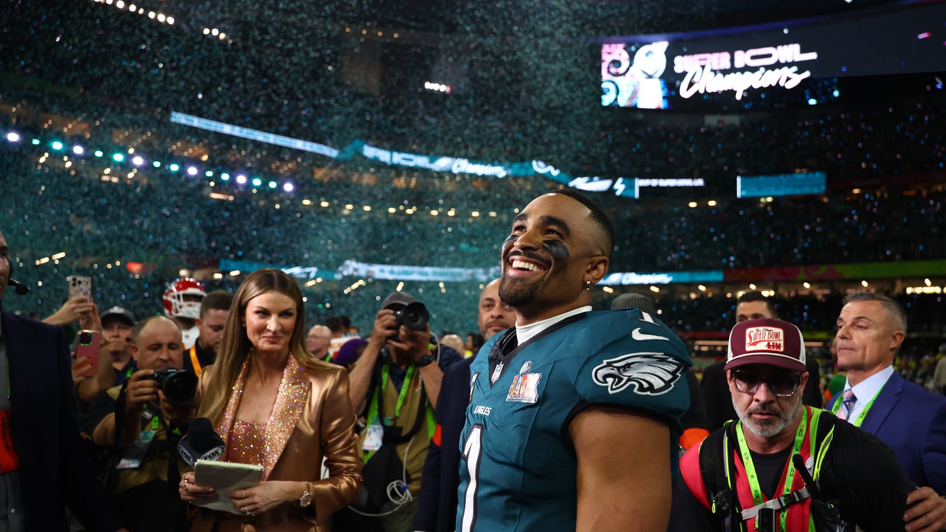 Jalen Hurts proved himself as a Super Bowl QB when the Eagles needed ...