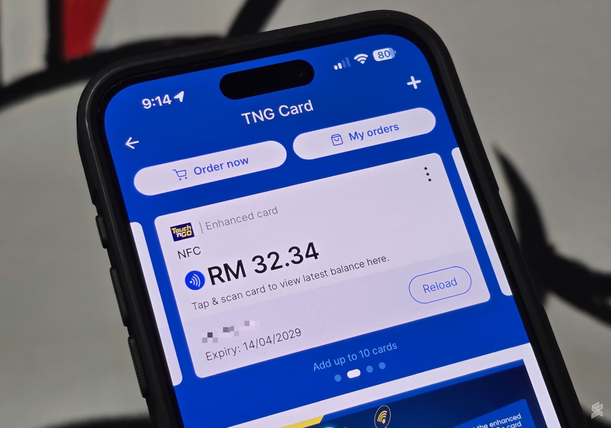 TNG eWallet: How to use TNG Card balance instead of eWallet SOS Balance ...
