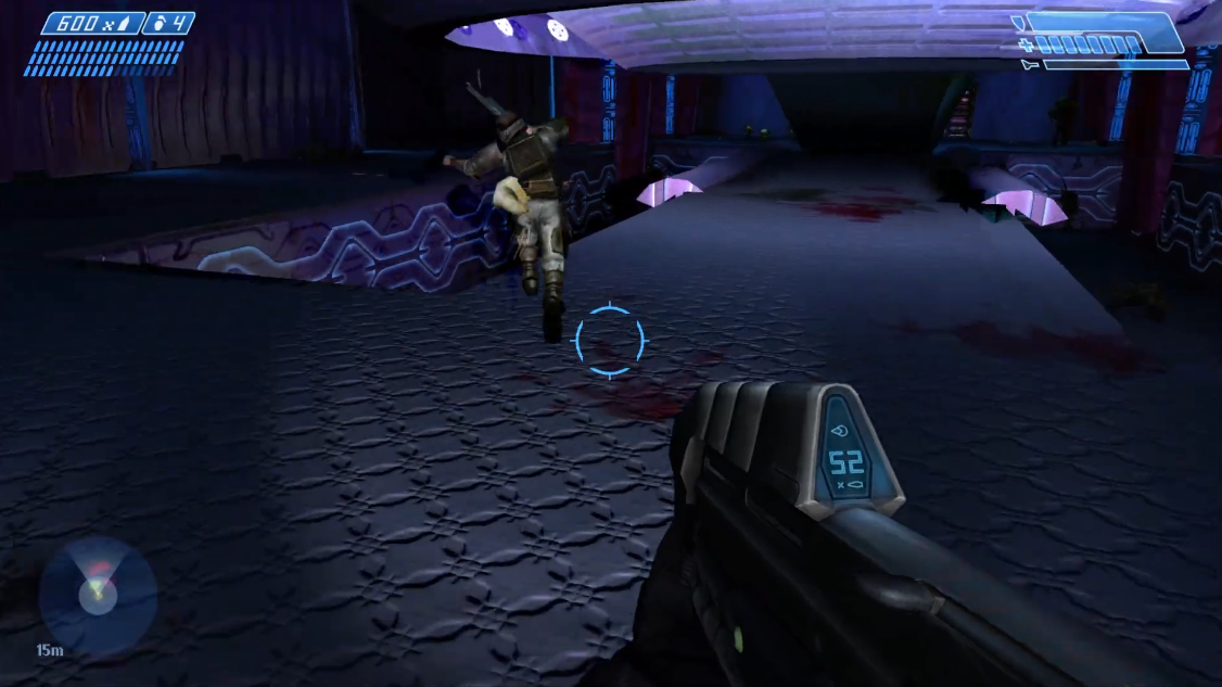 Halo 1 - Captain Keyes Getting Infected by the Flood