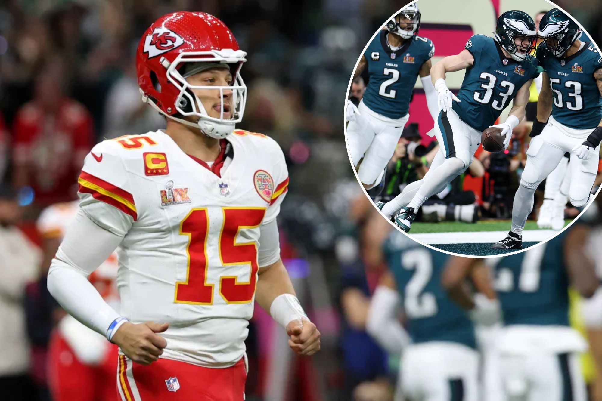Patrick Mahomes’ nightmare first half has Chiefs down big in Super Bowl ...