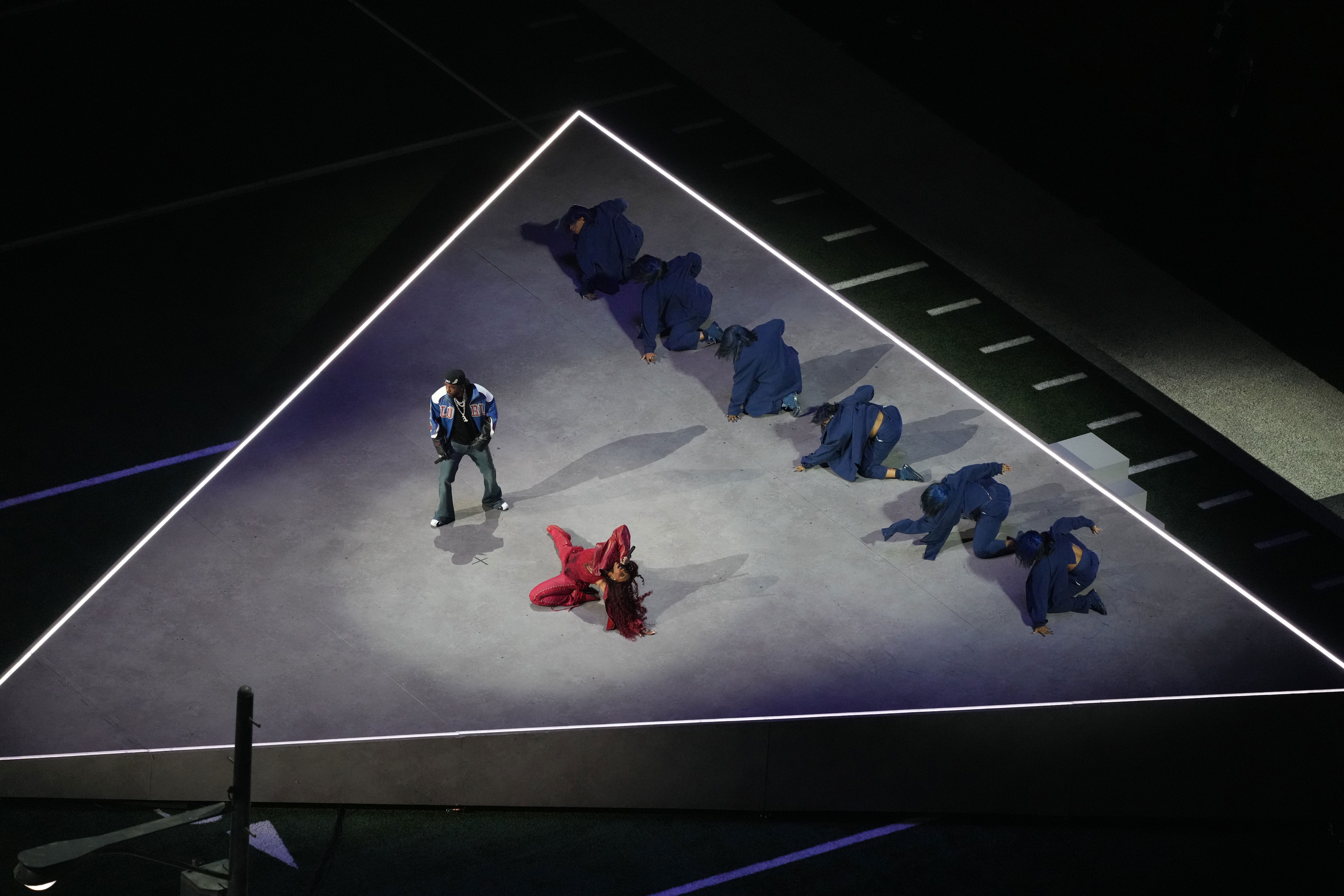 Best images from Kendrick Lamar's Super Bowl 59 halftime show