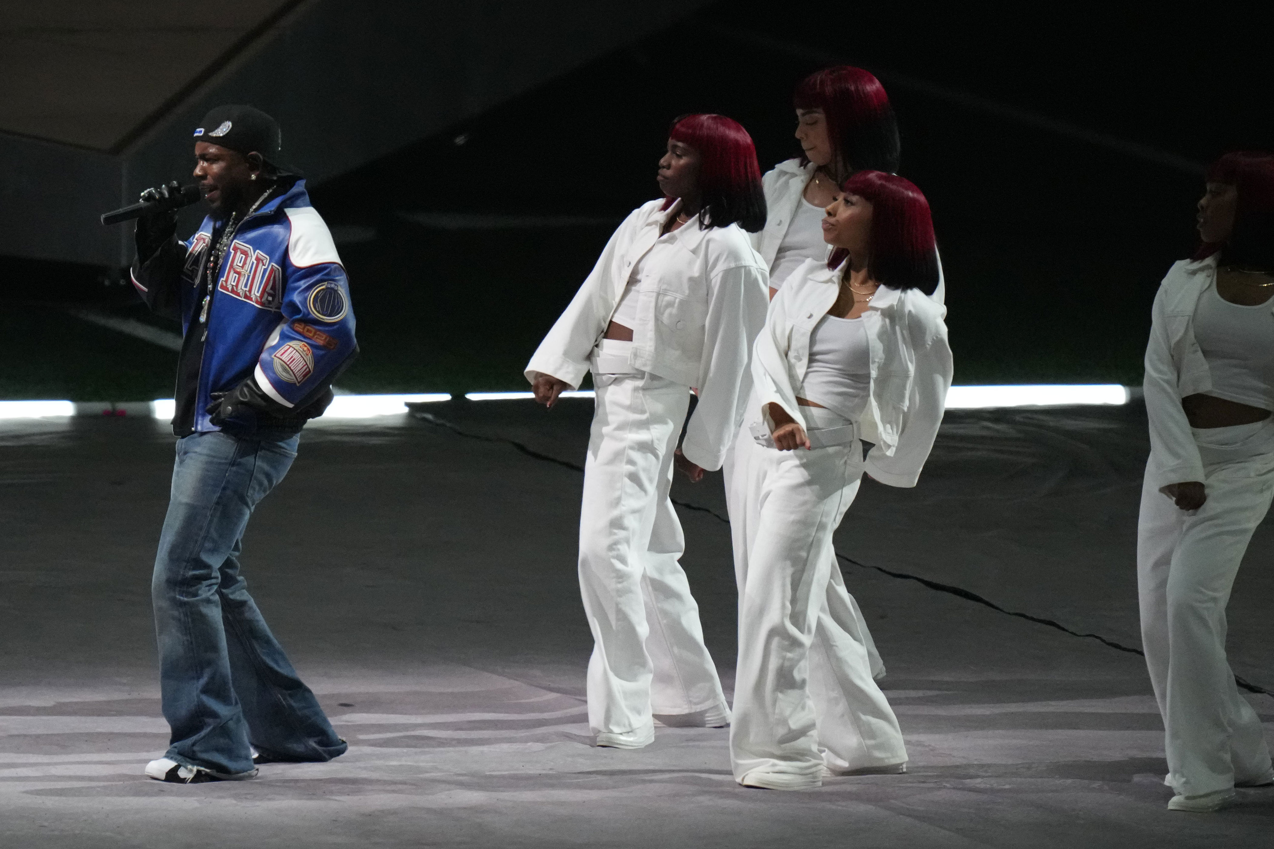 Best images from Kendrick Lamar's Super Bowl 59 halftime show