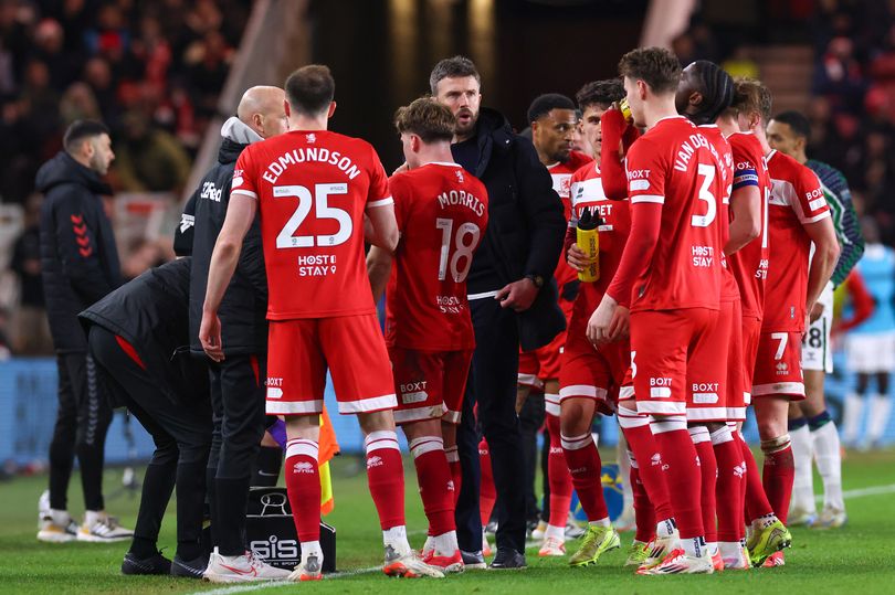 Michael Carrick's challenge to Middlesbrough players as they need to ...