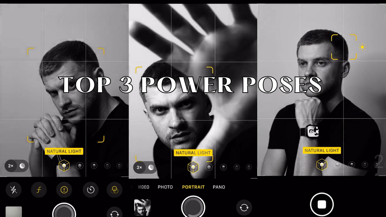 Top 3 Power Poses for Real Men!