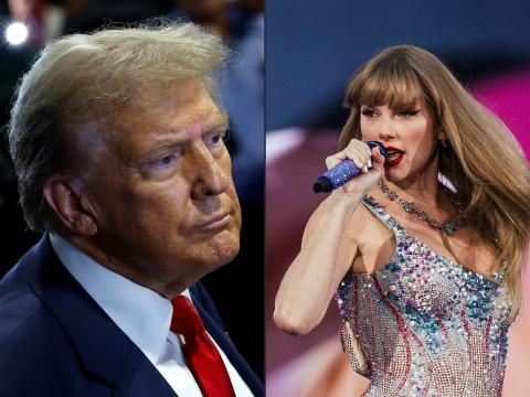 Buh-Rufe für Taylor Swift, Jubel für Donald Trump