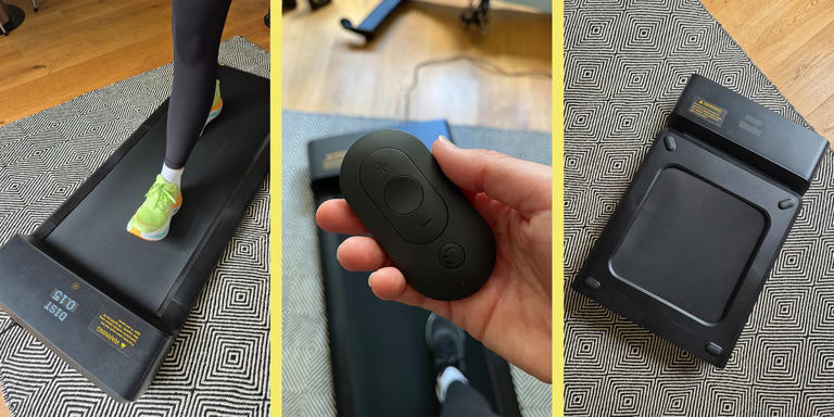 'This walking pad has helped me exceed my daily step count this winter'