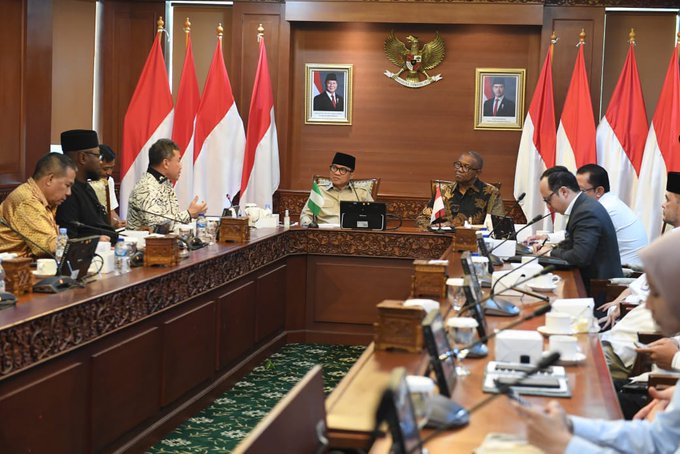 PICTORIAL: Obi visits Indonesia, calls for data-driven policies