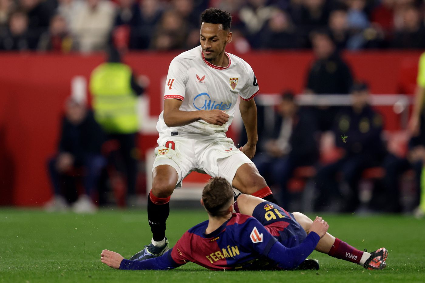 VAR audio of Fermin’s ‘dangerous’ red card released