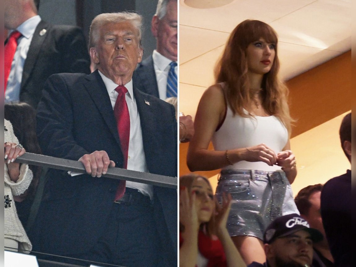 Nach Buhrufen beim Super Bowl: Donald Trump spottet über Taylor Swift Nach Buhrufen beim Super Bowl: Donald Trump spottet über Taylor Swift
