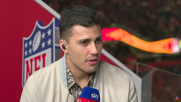 Rodri provides injury update during surprise Super Bowl appearance ...