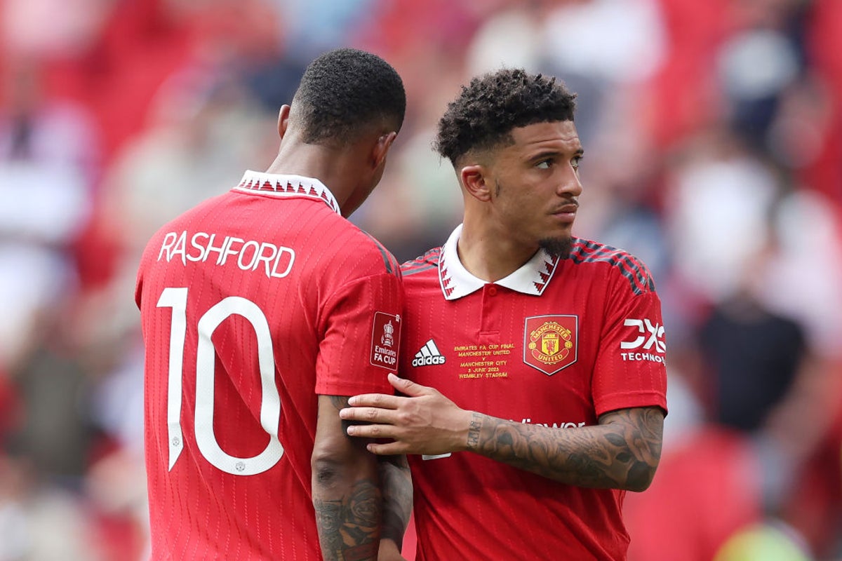 Jadon Sancho makes subtle Man Utd dig after Marcus Rashford’s Aston ...