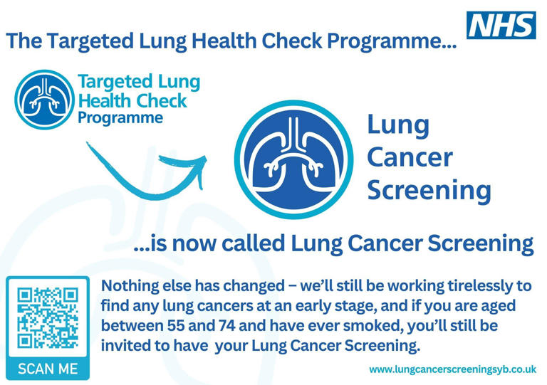 Targeted Lung Health Check Programme becomes Lung Cancer Screening