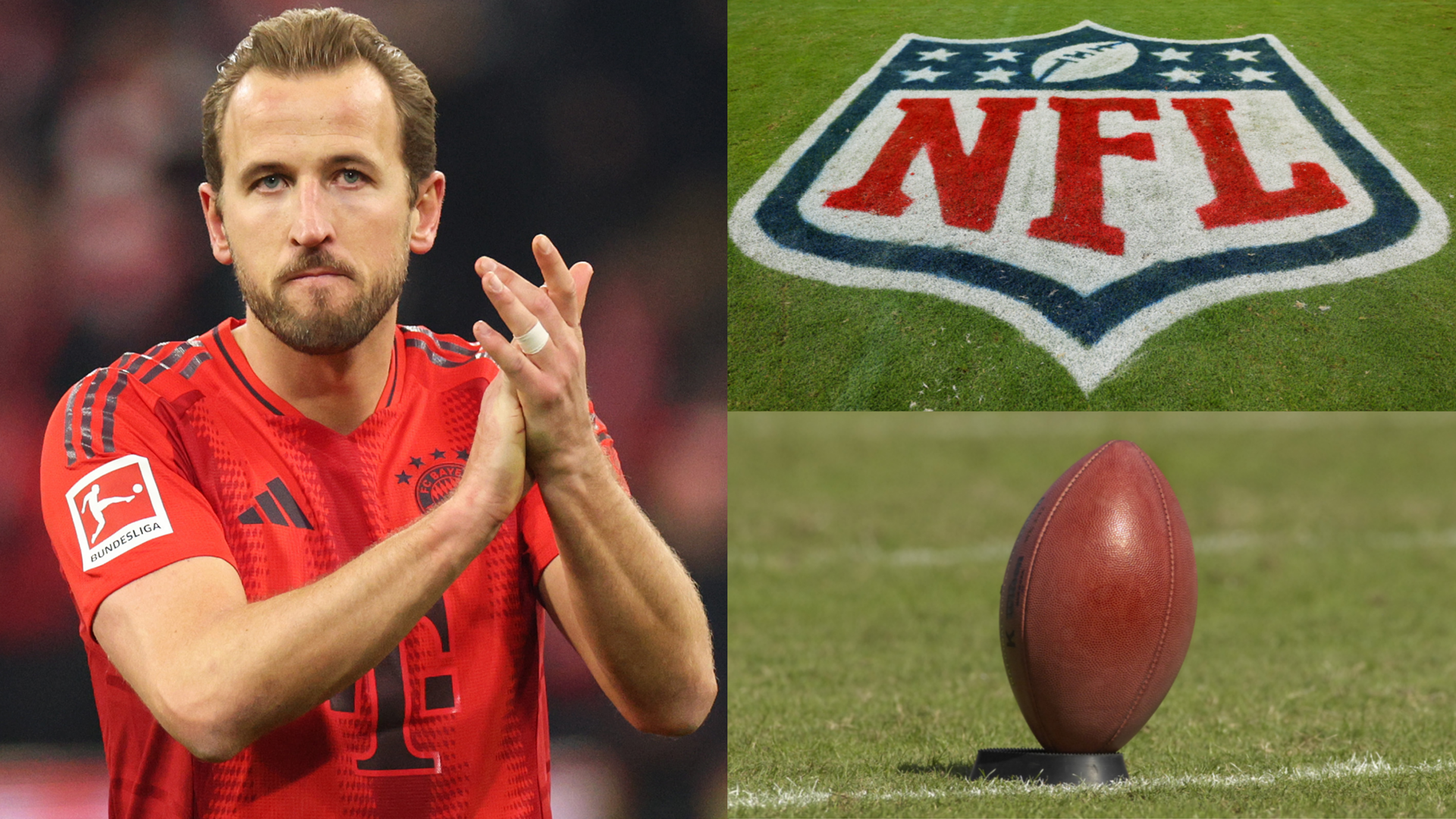 Harry Kane 'backs himself' as kicker in NFL as Bayern Munich & England ...