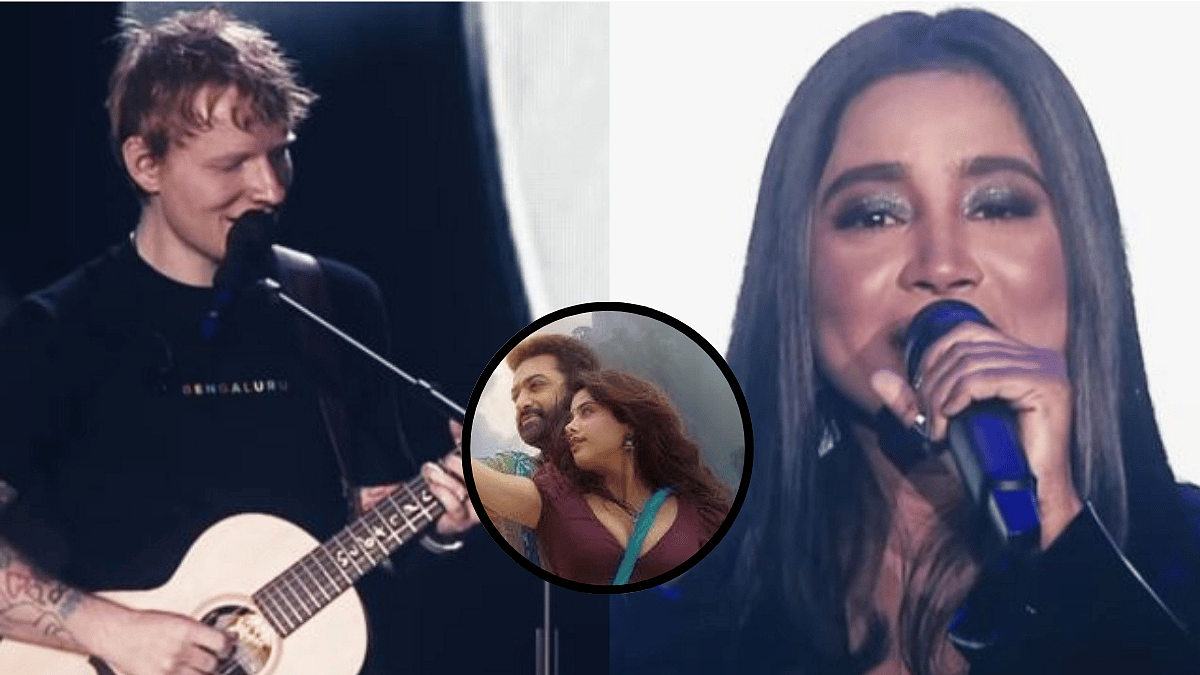 Ed Sheeran Sings Telugu Song Chuttamalle Along With Shilpa Rao At His ...