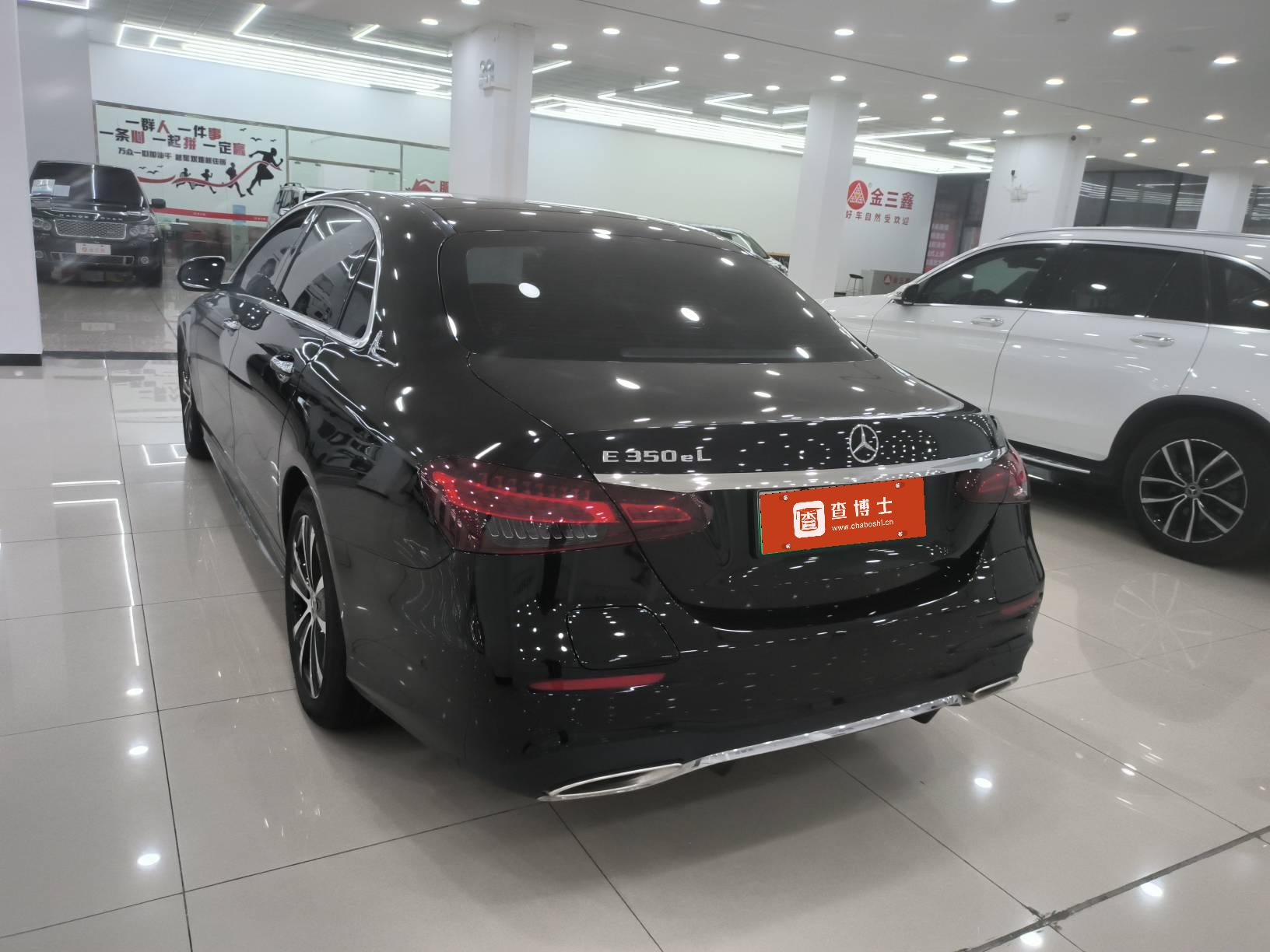 奔驰 奔驰E级新能源 2023款 E 350 e L 插电式混合动力运动轿车实拍图