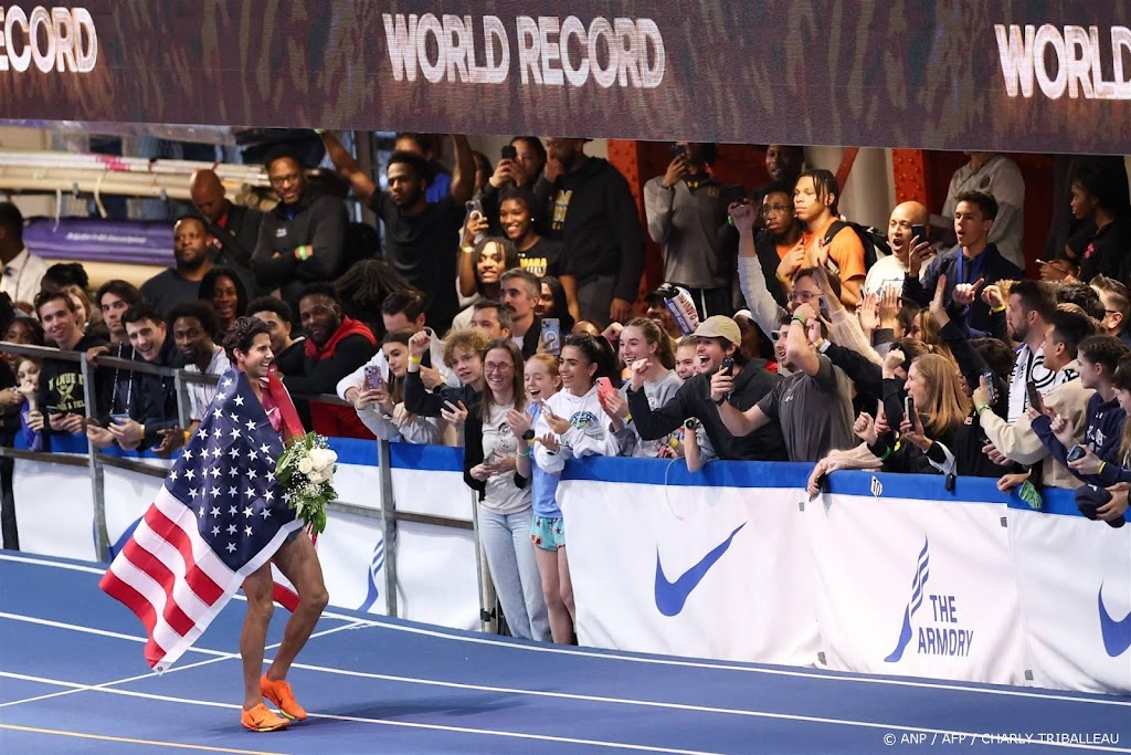 Amerikanen Nuguse en Fisher lopen wereldrecords in New York