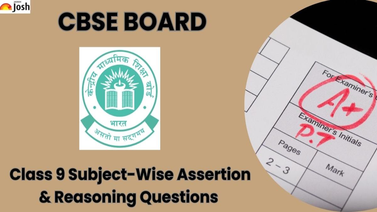 CBSE Class 9 Subject-Wise Assertion & Reasoning Questions PDF ...