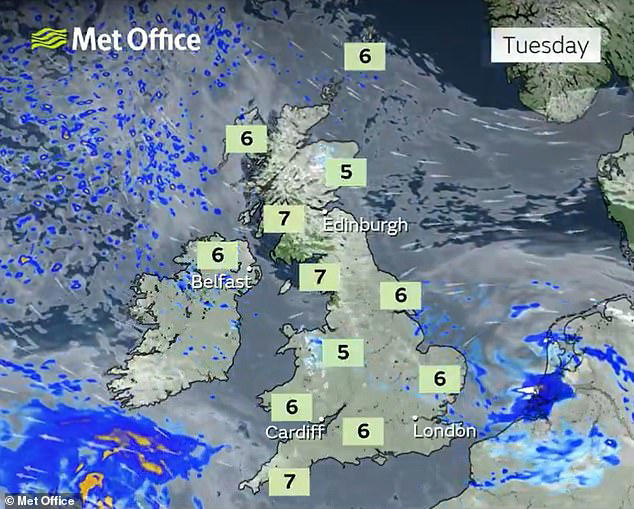 Freezing February! Weather map reveals where temperatures will plummet