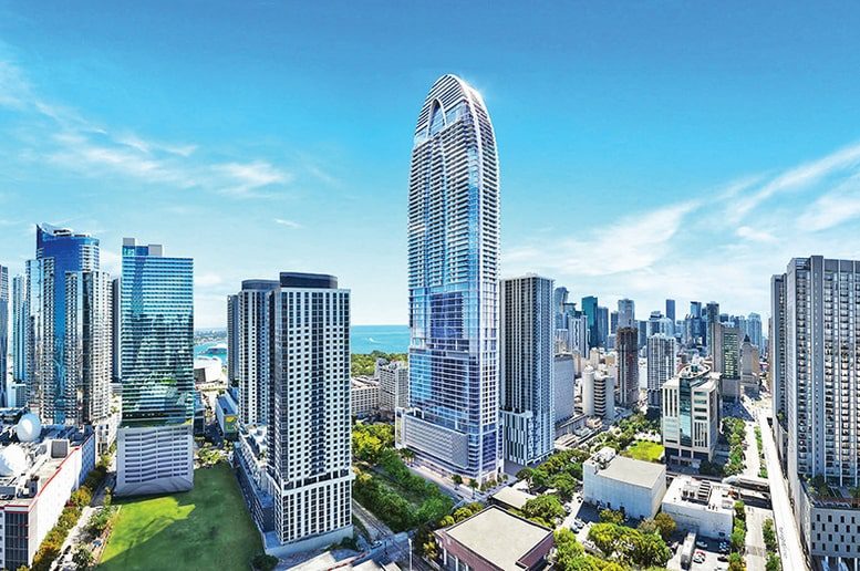 Okan Tower advances to 12th floor after completing massive podium