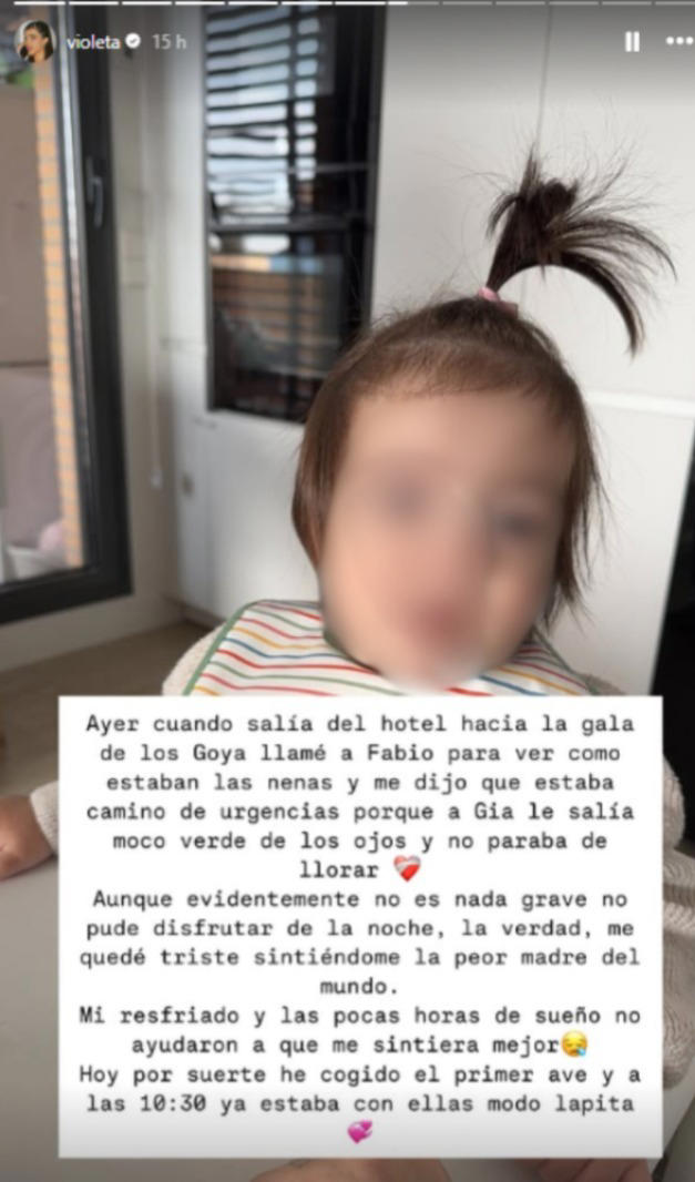 La mala experiencia de la influencer Violeta Mangriñan en los Premios ...