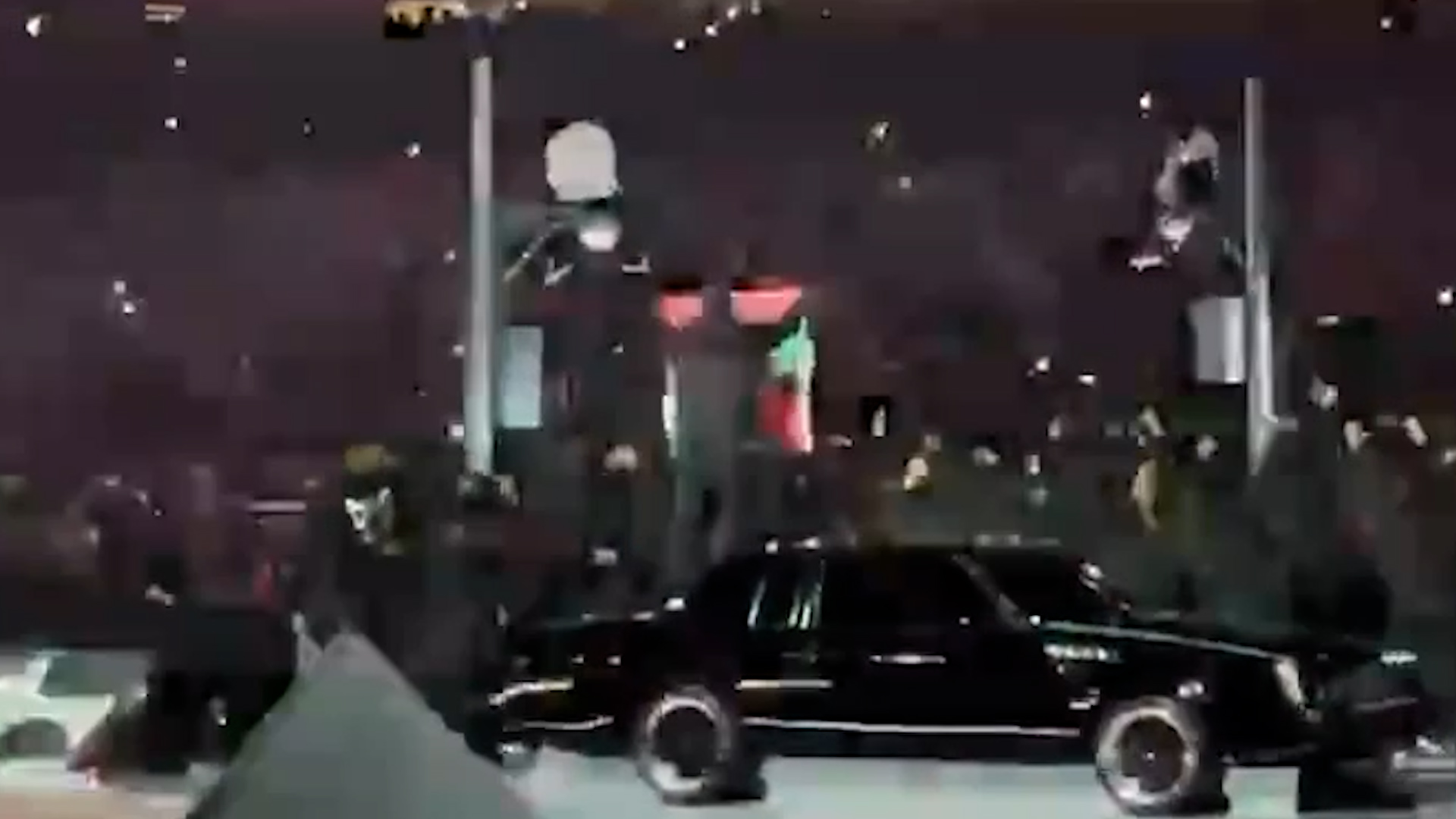 Super Bowl halftime dancer detained after waving Sudan-Palestine flag