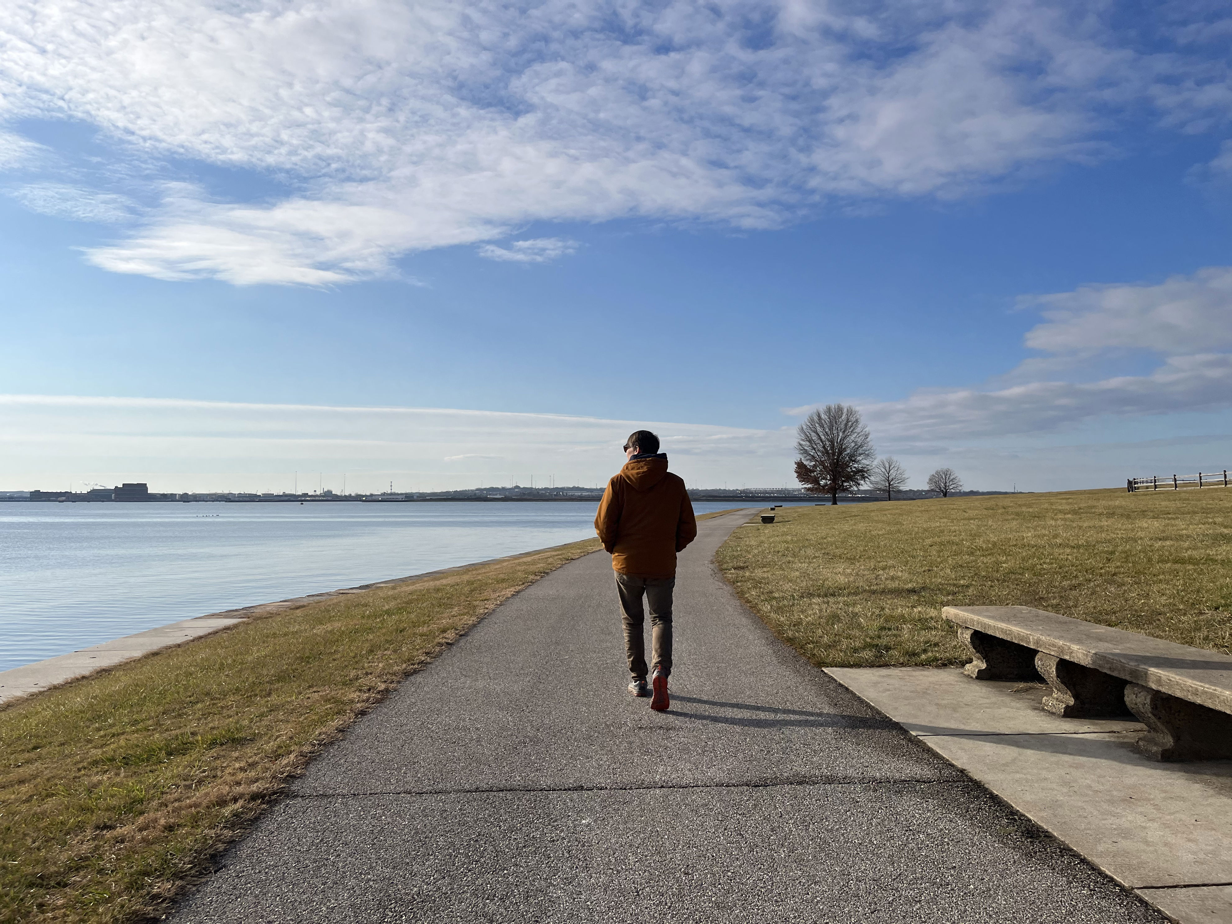 The health benefits of taking a long walk
